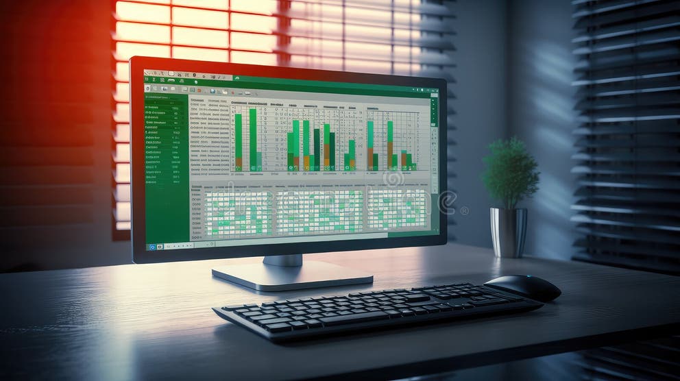 Cells excel data stock illustration. Illustration of tables - 374025082