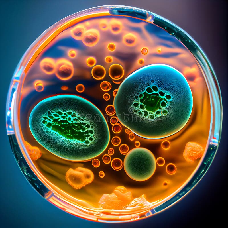 Life Under Microscope Ai Stock Illustrations – 416 Life Under ...