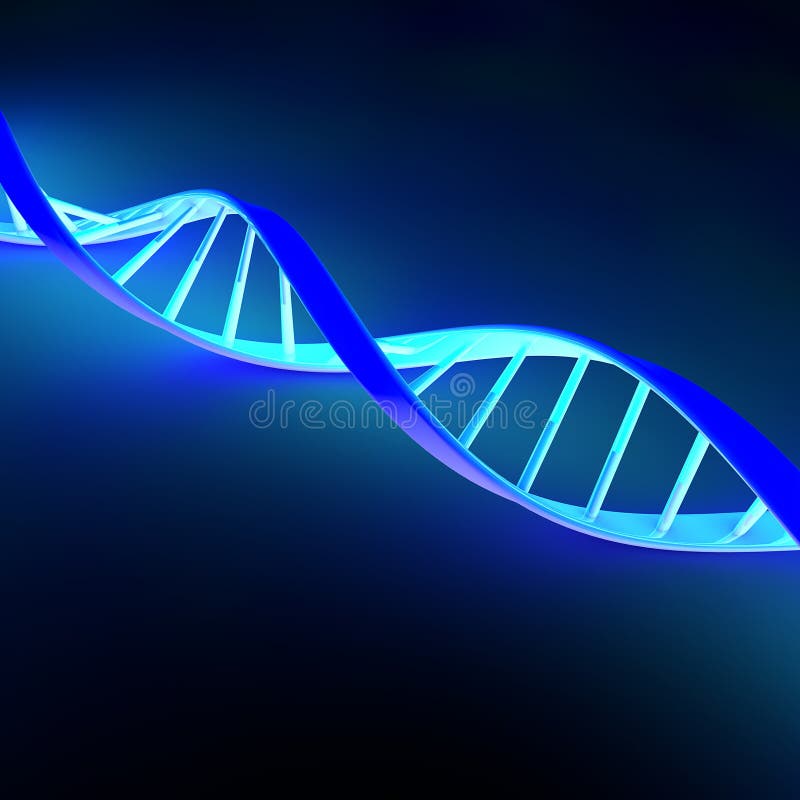 Molecola Della Struttura Della Cellula Delle Eliche Del DNA ...