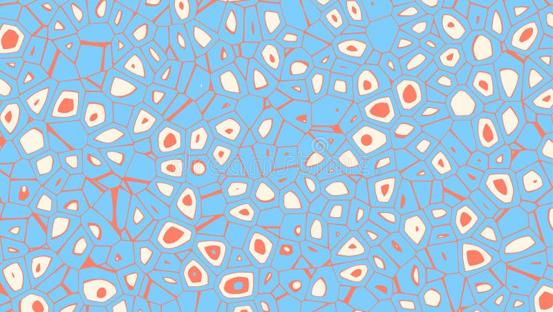 Cellular Abstract Background. Multicolored Cells. Vector Illustration ...