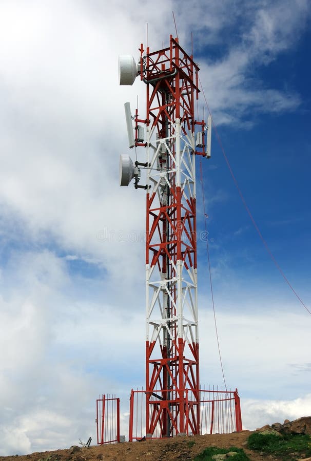 Cellular antenna stock photo. Image of gprs, transceiver - 5605664