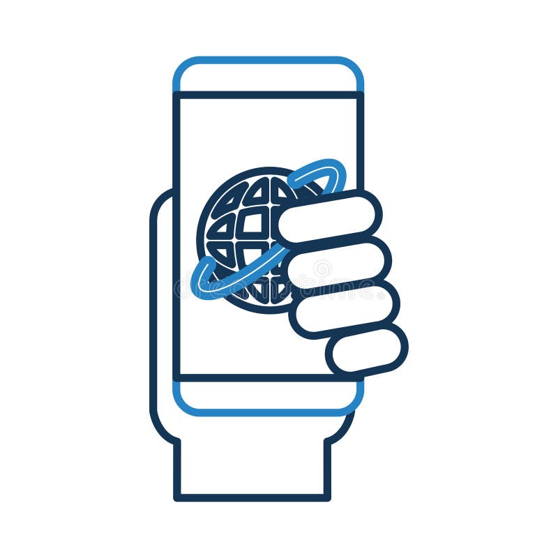 Cellular Connection Technological Information Stock Vector ...