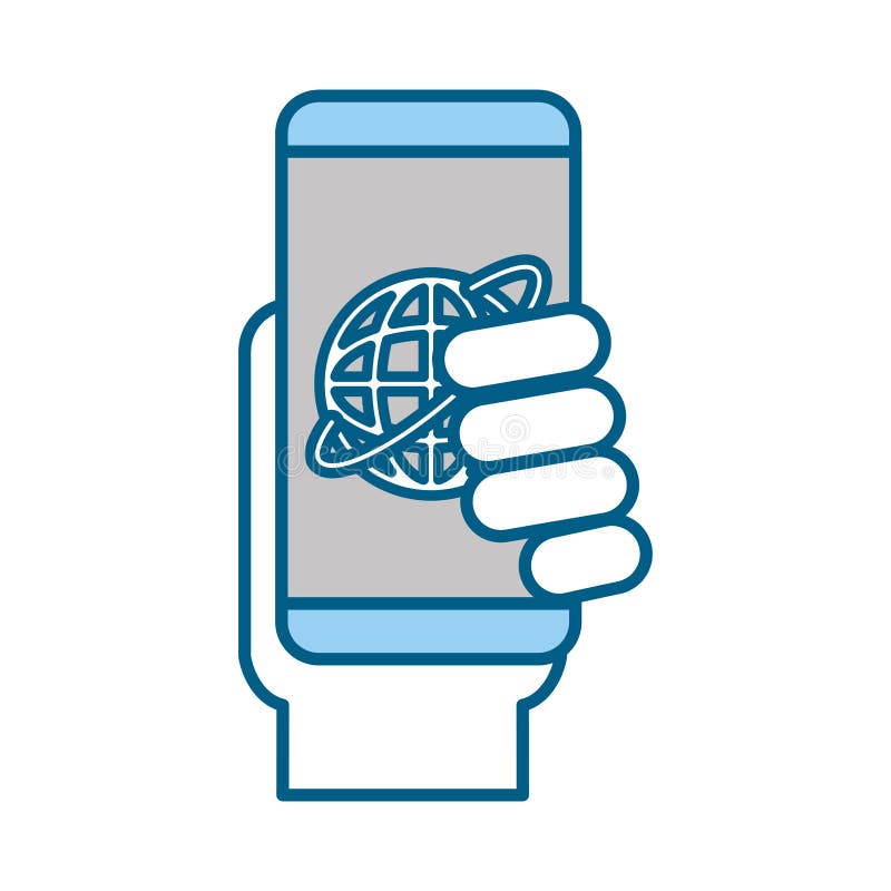 Cellular Connection Technological Information Stock Vector ...