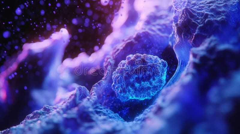 Cellular Dynamics of Gastric Cancer Attacking Stomach Lining Stock ...