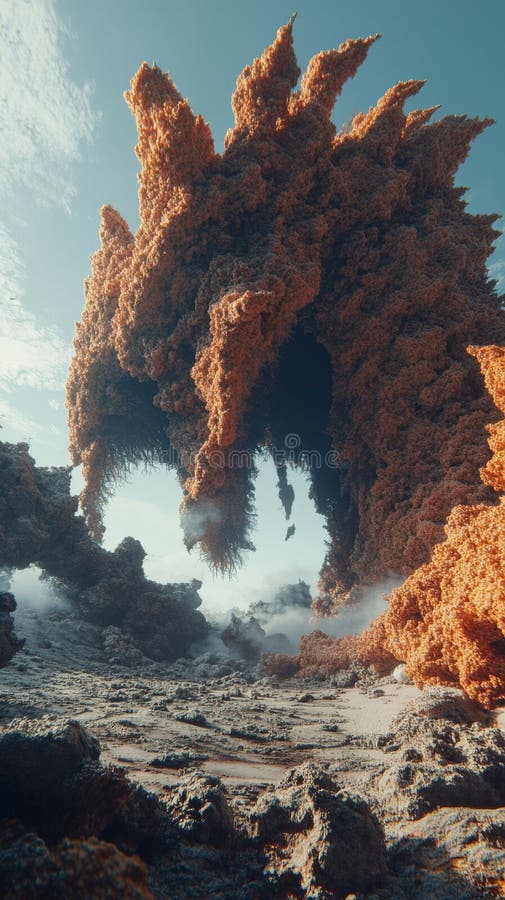 Cellular Image of Microscopic Stem Cell Research Produced Using ...