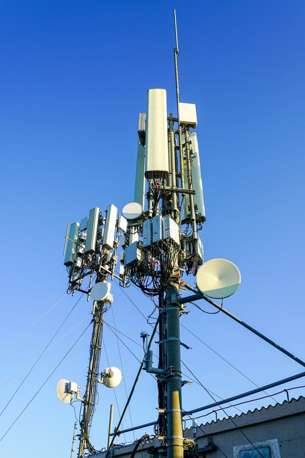 Cellular Network Antenna, Base Station or Base Transceiver Station ...