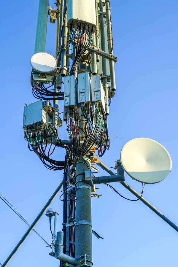 Cellular Network Antenna, Base Station or Base Transceiver Station ...