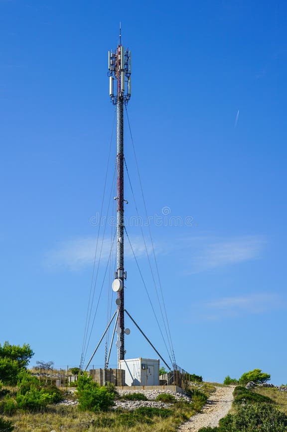 Cellular Network Antenna, Base Station or Base Transceiver Station ...