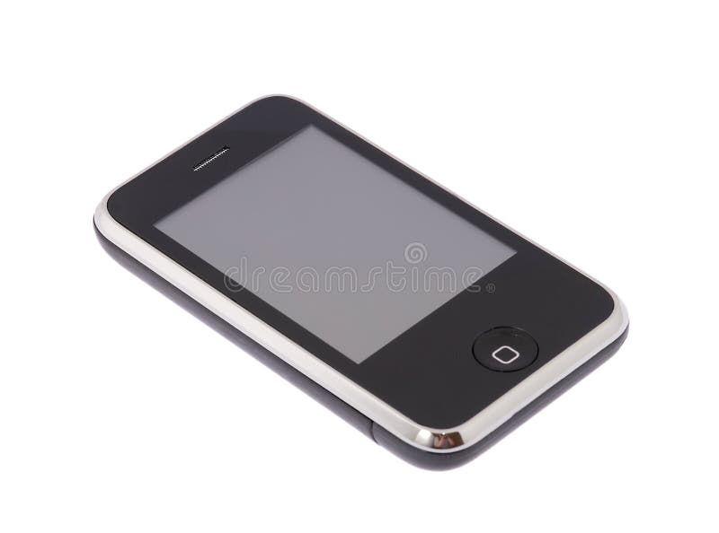 Cellular phone stock image. Image of connection, isolated - 13040649