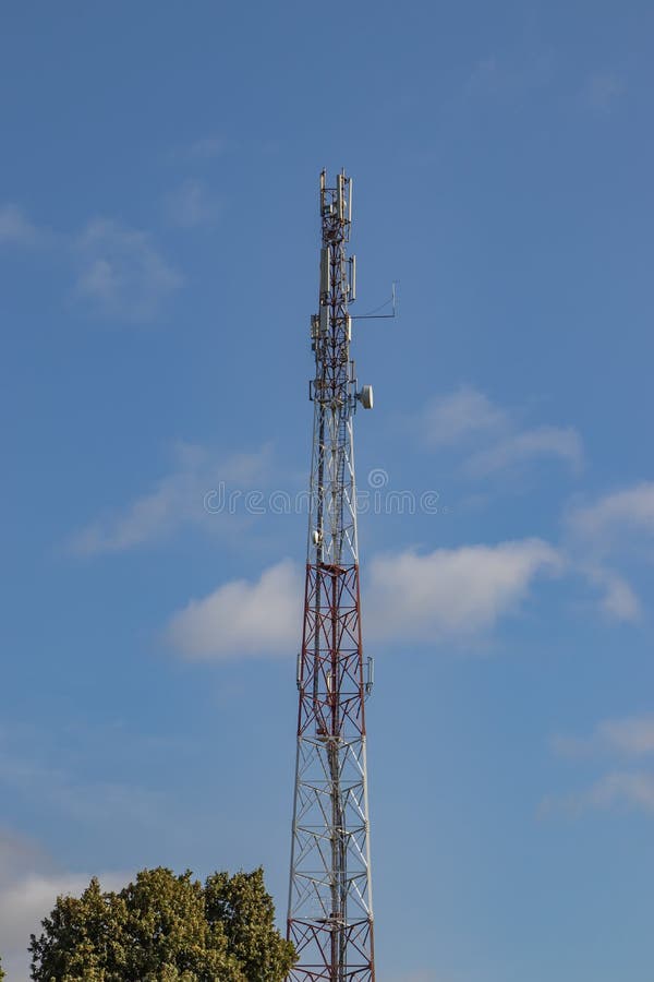 Cellular Repeater, Mast For Broadcasting Wireless Communication And The ...