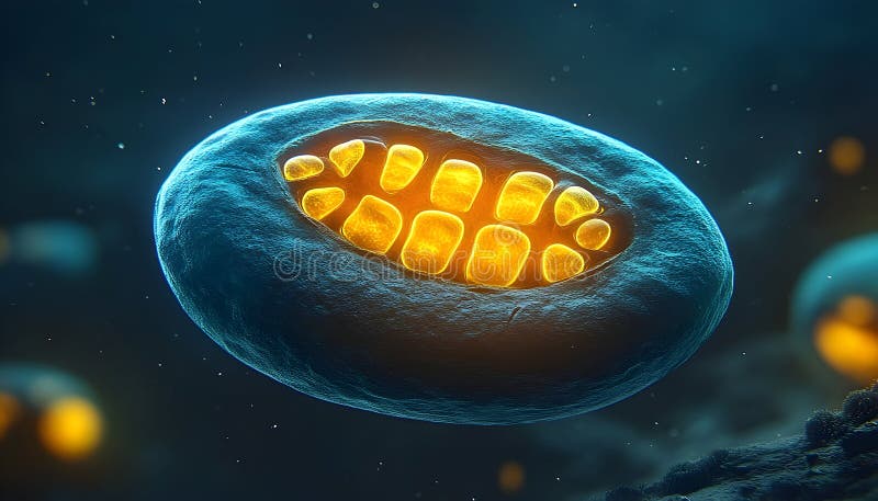 AI-Generated Cell Structure Stock Illustration - Illustration of ...