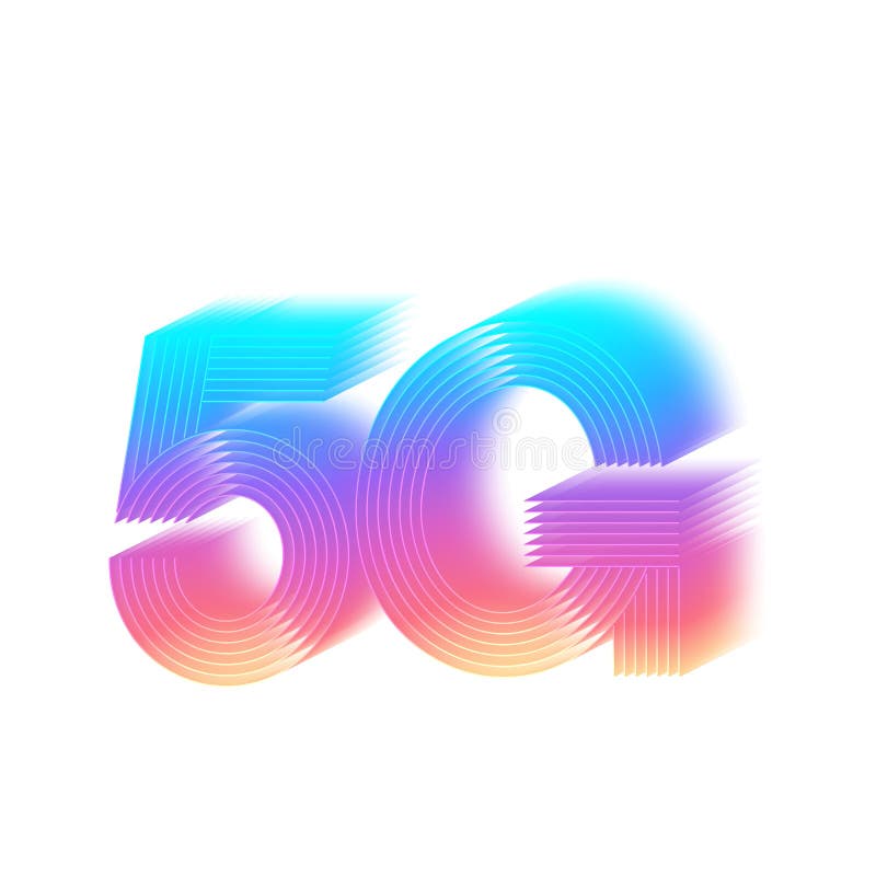 Cellular symbol 5G stock illustration. Illustration of icon - 263992759