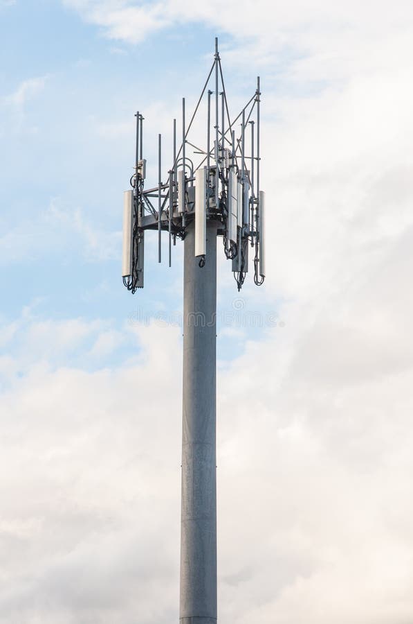 Cellular tower stock photo. Image of radio, coverage - 91037044