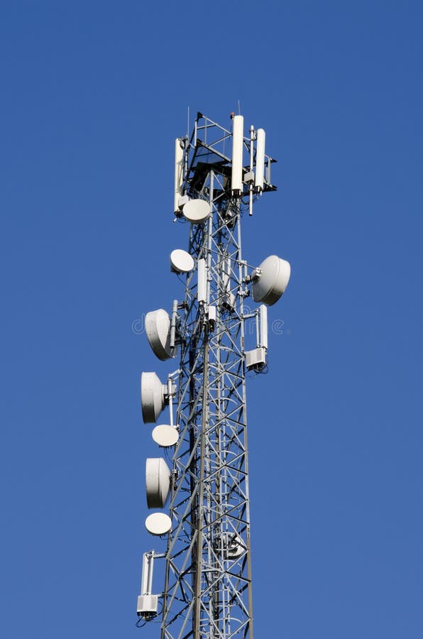 Cellular Tower stock image. Image of equipment, computer - 93889701