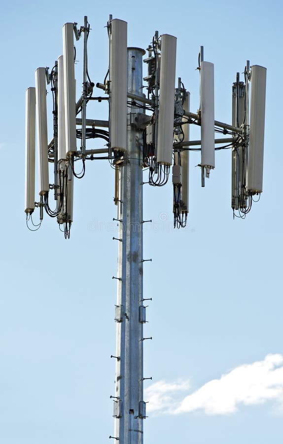 Cellular Tower stock photo. Image of receiving, pole - 32432298