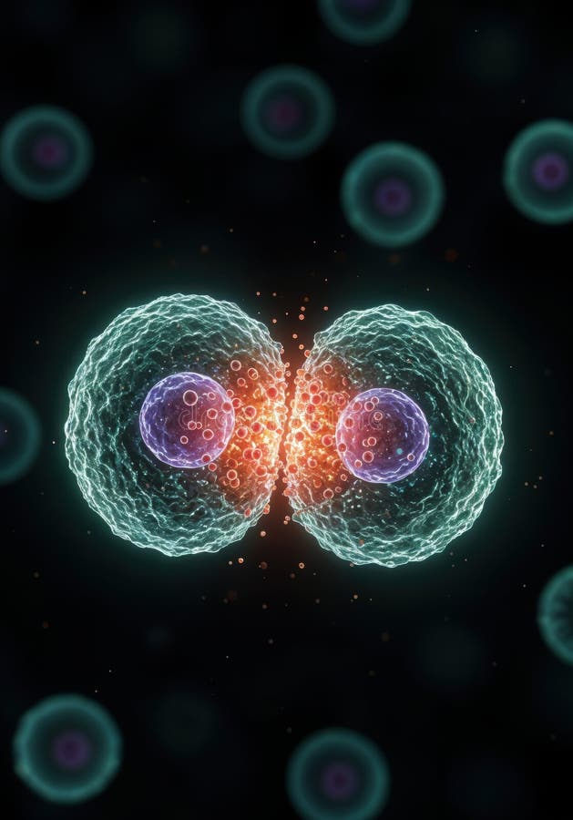 "Cellular Transformation: the Intricate Process of Division" Stock ...
