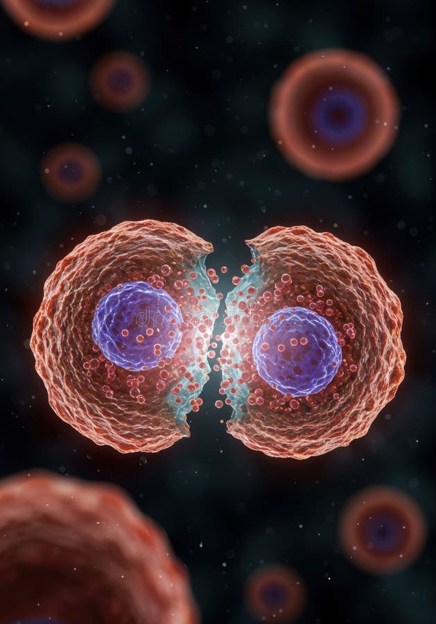 "Cellular Transformation: the Intricate Process of Division" Stock ...