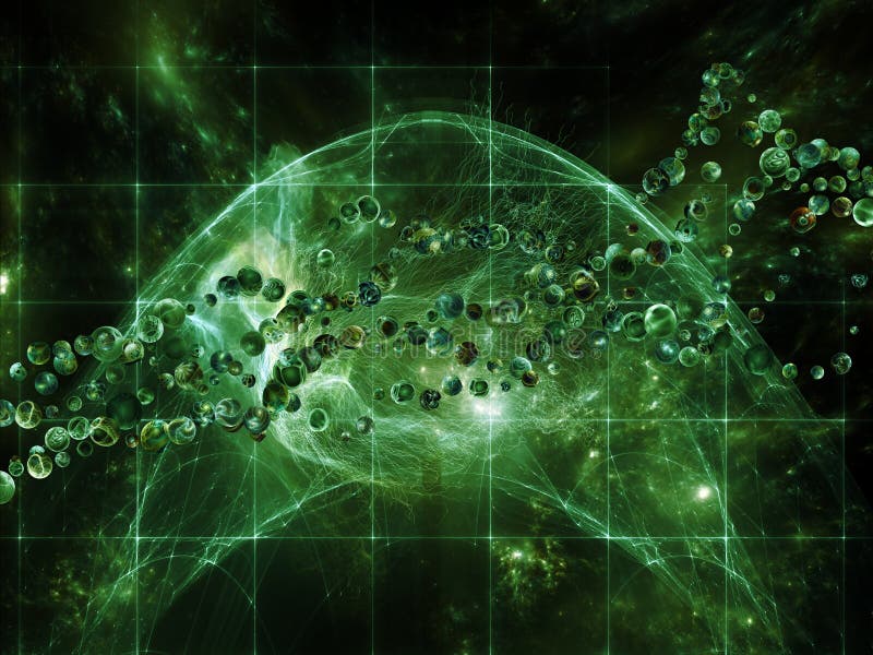 Cellular Universe stock illustration. Illustration of existence - 46859944