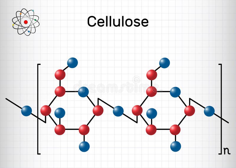 Cellulose Molecule Stock Illustrations – 194 Cellulose Molecule Stock ...