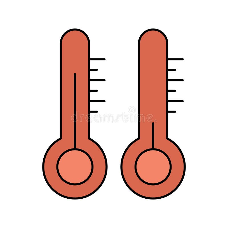 Celsius Measurement Scale Icon Vector Stock Vector - Illustration of ...