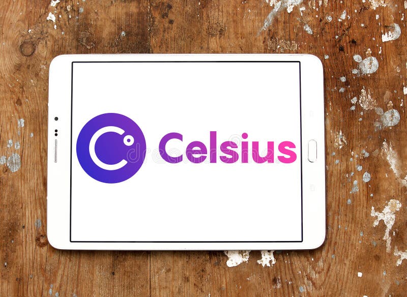 Celsius Network Company Logo Editorial Image - Image of website ...