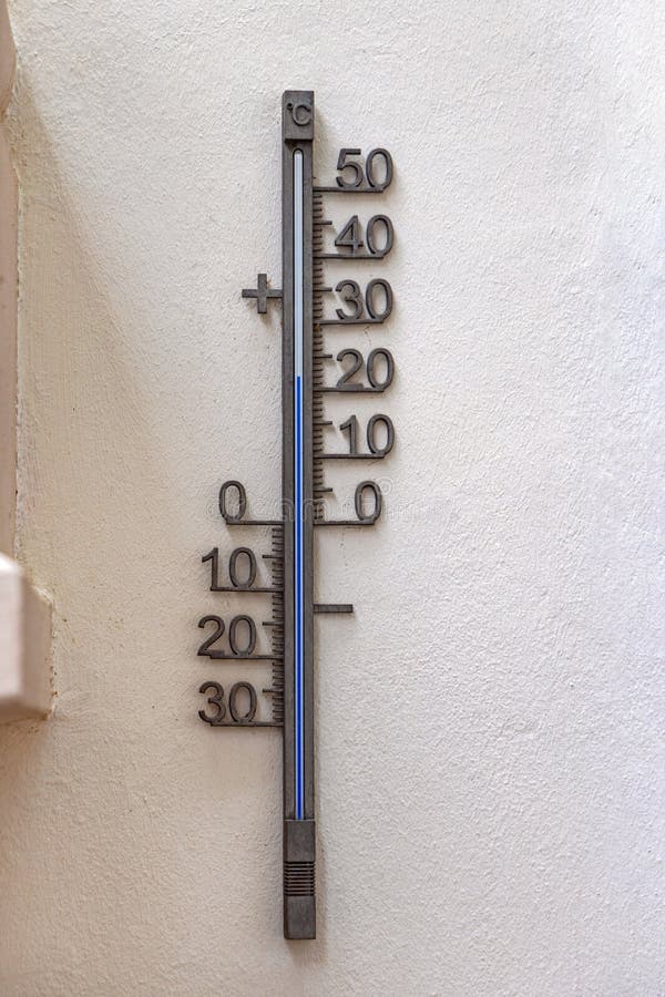 Celsius Thermometer Scale stock image. Image of european - 254353917