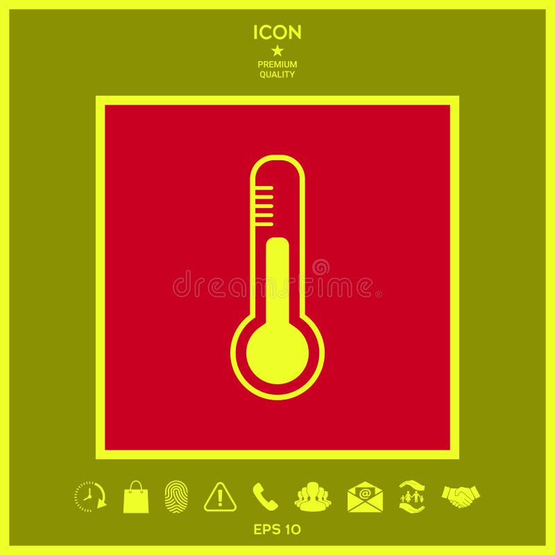 Celsius Und Fahrenheit Symbol Vektor Abbildung - Illustration von ...