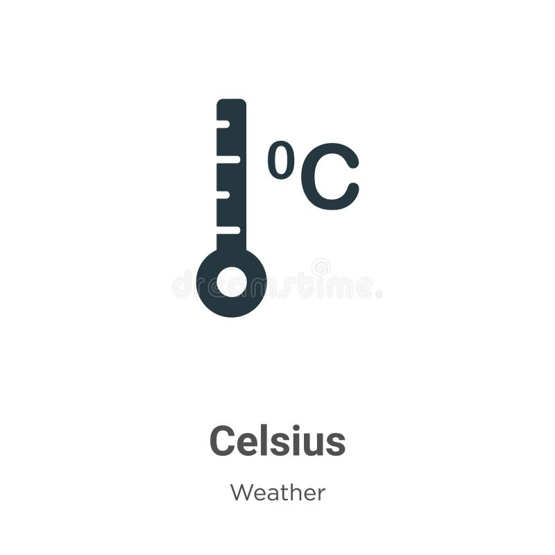 Celsius icon flat stock vector. Illustration of health - 137915634
