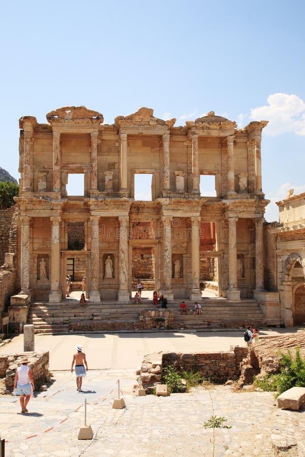Celsus Library at Ephesus editorial image. Image of julius - 17773720