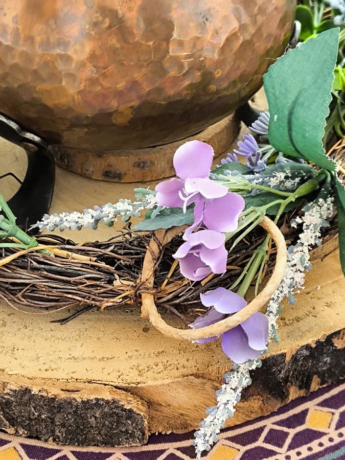 Celtic altar stock image. Image of pagan, decor, calendar - 329753775