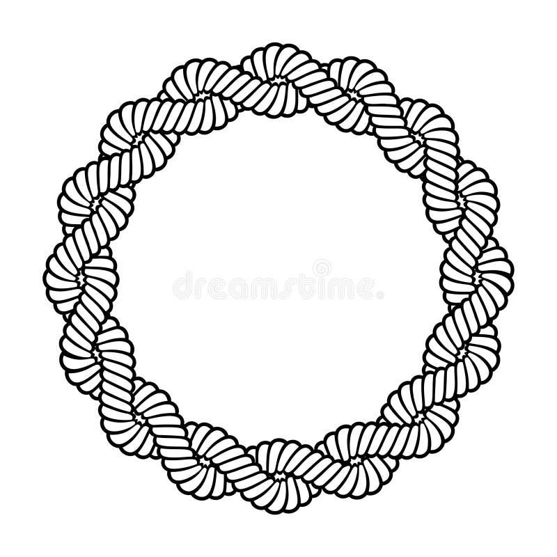 Celtic rope knotes stock vector. Illustration of equipment - 35322220