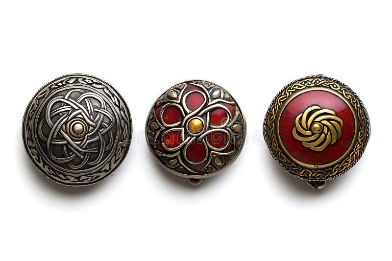 Celtic Brooches Stock Illustrations – 7 Celtic Brooches Stock ...