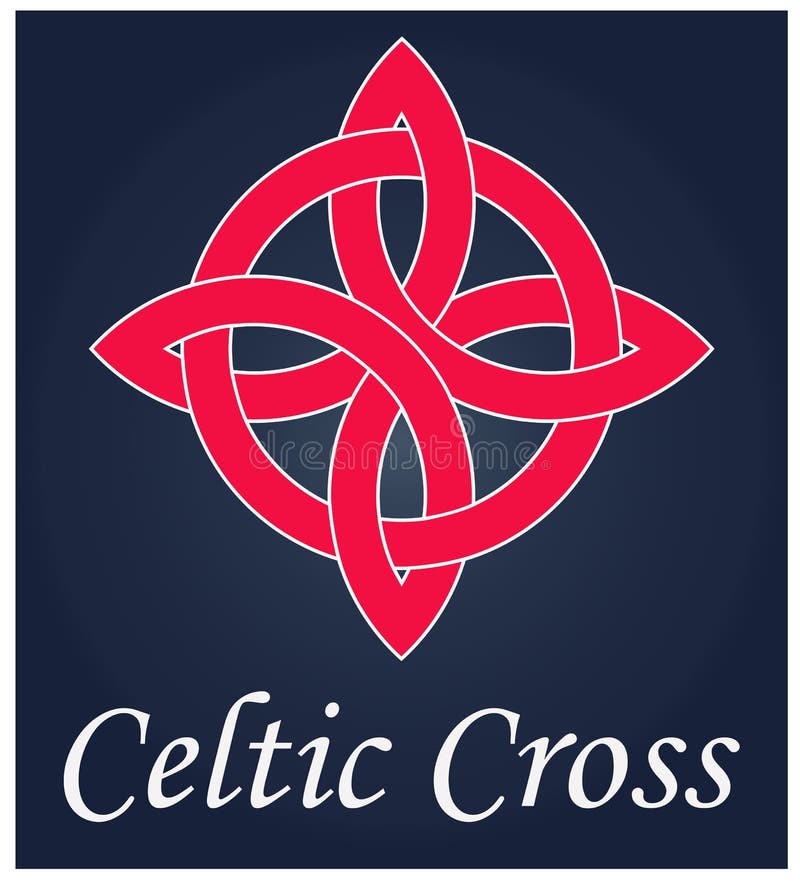 Celtic Cross, Religion and More. Stock Illustration - Illustration of ...