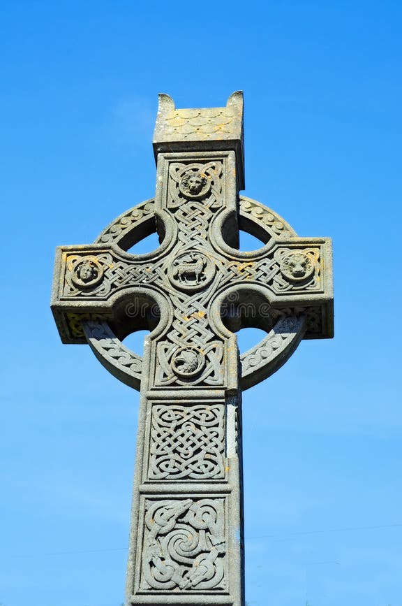 Celtic cross stock image. Image of irish, spiritual, eire - 27388569