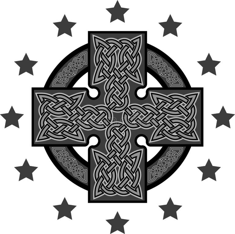 Grey Celtic Knot Stock Illustrations – 249 Grey Celtic Knot Stock ...