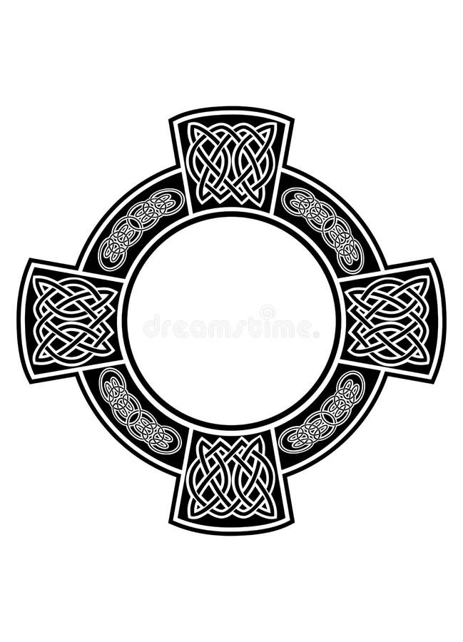 Celtic cross stock vector. Illustration of ornamental - 9853579