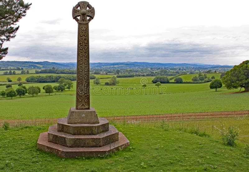 The Celtic Cross at Killerton in Devon, England. it Was Erected in 1873 ...