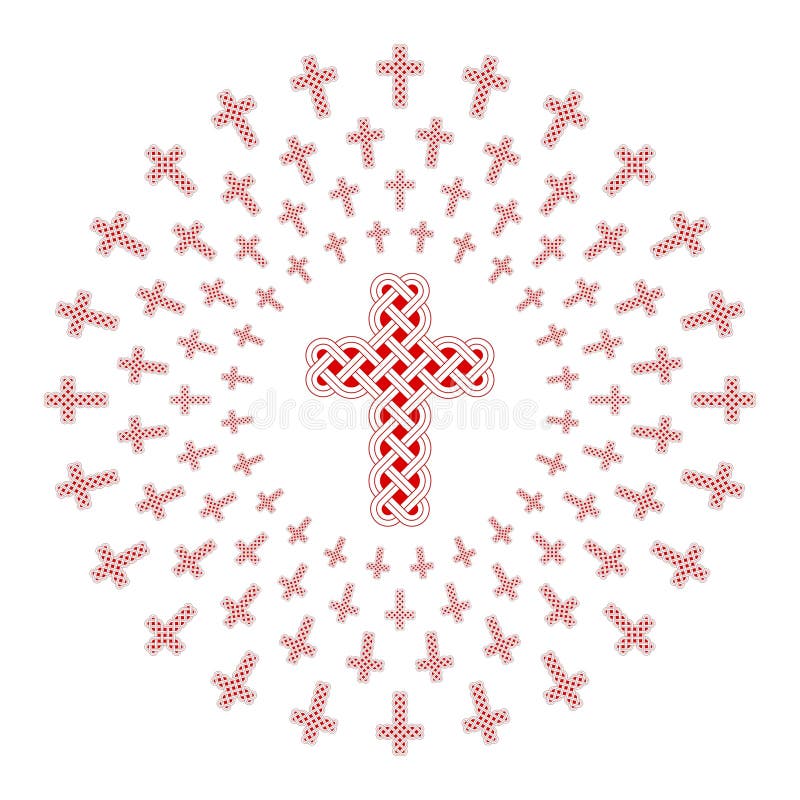 Cetic Crosses Cdr Format Stock Illustrations – 12 Cetic Crosses Cdr ...