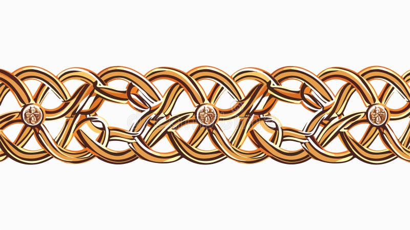 Celtic Decorative Border Pattern Vector Frame for Design Projects Stock ...