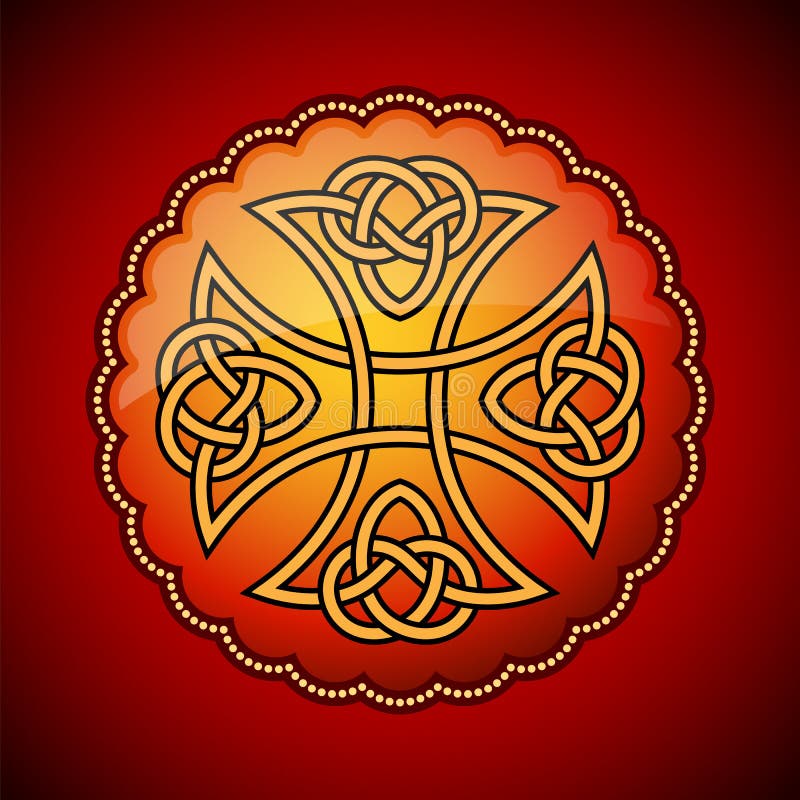 Celtic emblem stock vector. Illustration of spirituality - 33982942