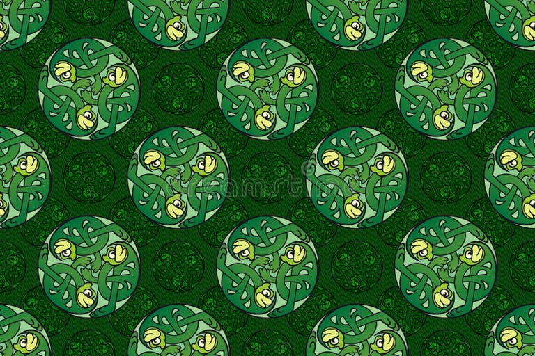 Celtic Frogs Stock Illustrations – 3 Celtic Frogs Stock Illustrations ...