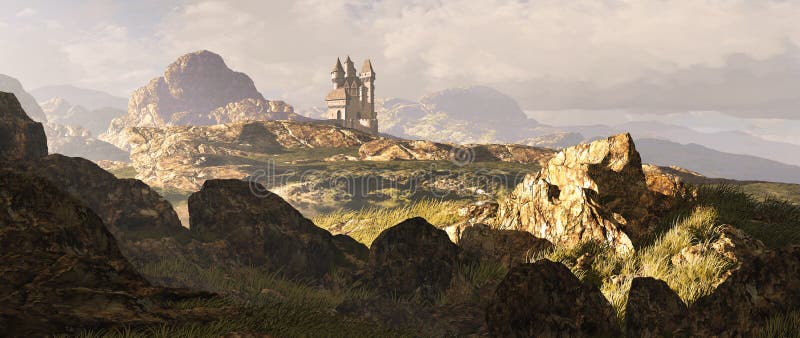 Celtic Highlands Landscape stock photo. Image of cloudscape - 15197486