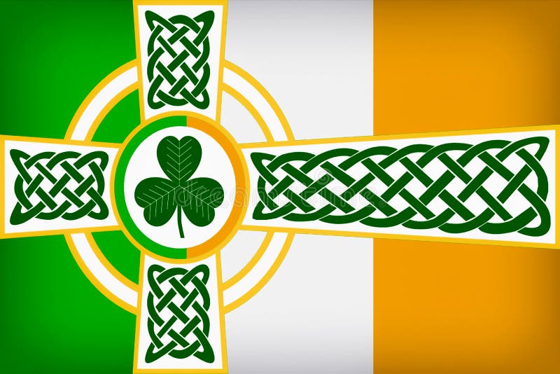 Celtic Irish Cross,symbolizes Eternity,vector Illustration Stock Vector ...
