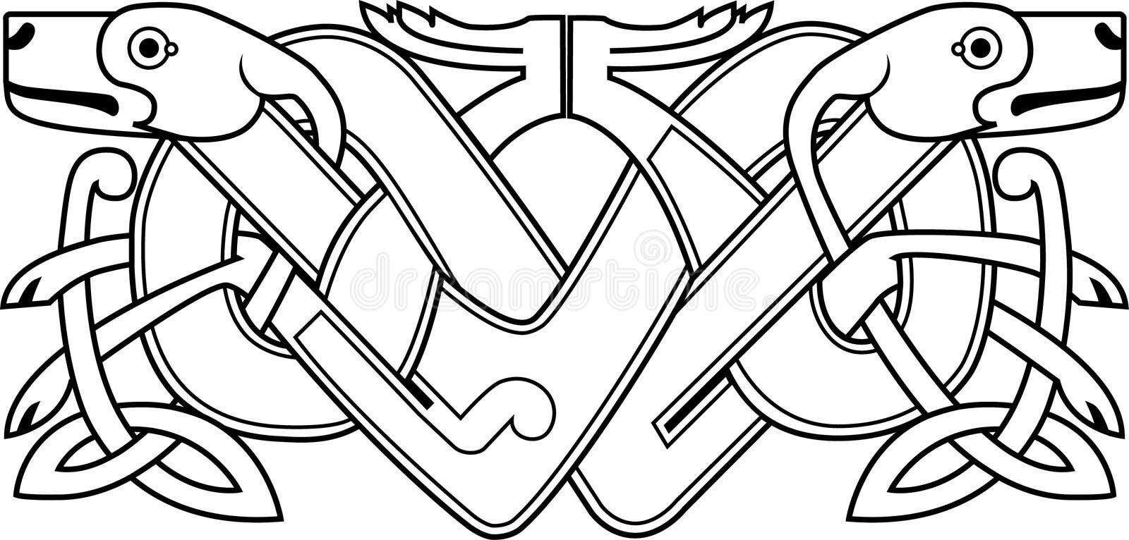Celtic Dog Stock Illustrations – 575 Celtic Dog Stock Illustrations ...
