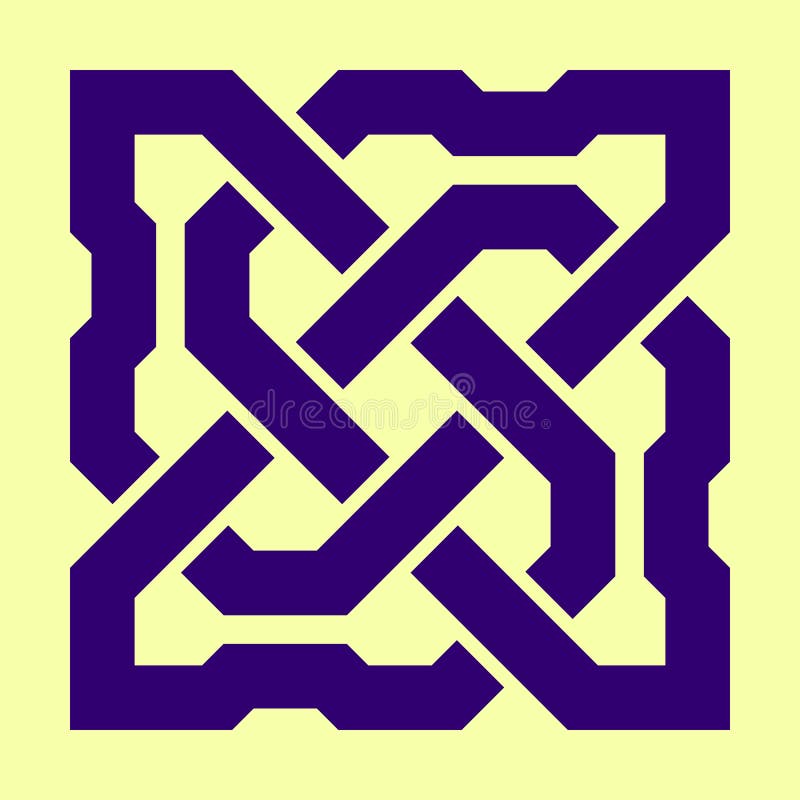 Celtic Knot. Abstract Ornament Stock Vector - Illustration of design ...