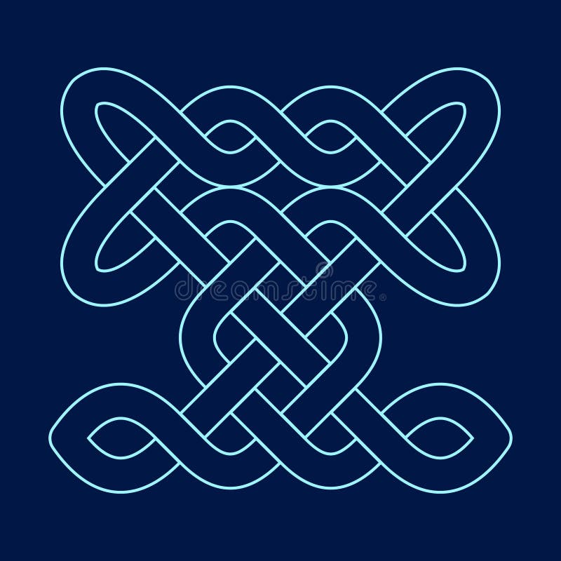 Celtic Knot. Abstract Ornament Stock Vector - Illustration of vintage ...