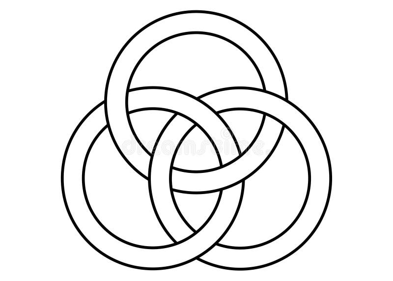 Borromean Ring Stock Illustrations – 38 Borromean Ring Stock ...