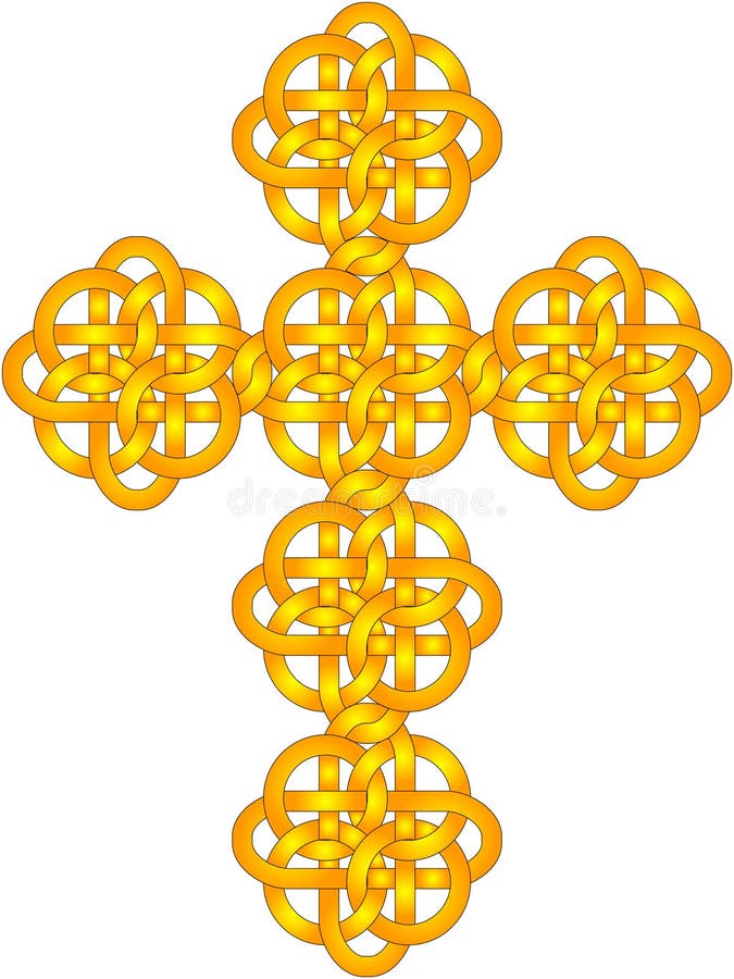 Celtic Knot Cross stock vector. Illustration of knotwork - 4712220