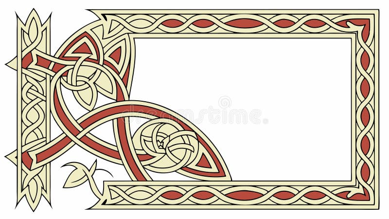 Celtic Rectangular Borders Stock Illustrations – 32 Celtic Rectangular ...