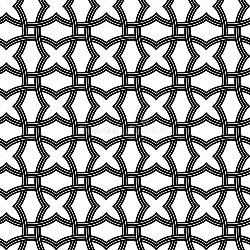 Georgian Style Pattern Seamless Background. Stock Vector - Illustration ...